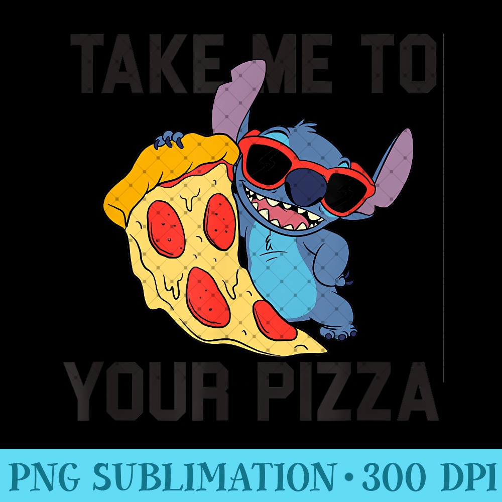 Disney Lilo & Stitch Take Me To Your Pizza Cool Shot - Subli | Inspire ...