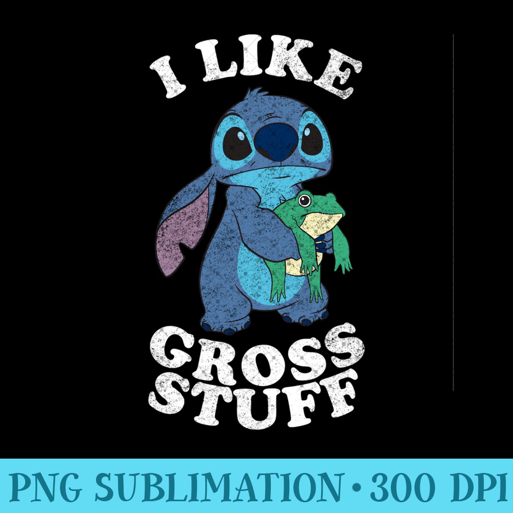 Disney Lilo & Stitch I Like Gross Stuff - Mug Sublimation PN | Inspire ...