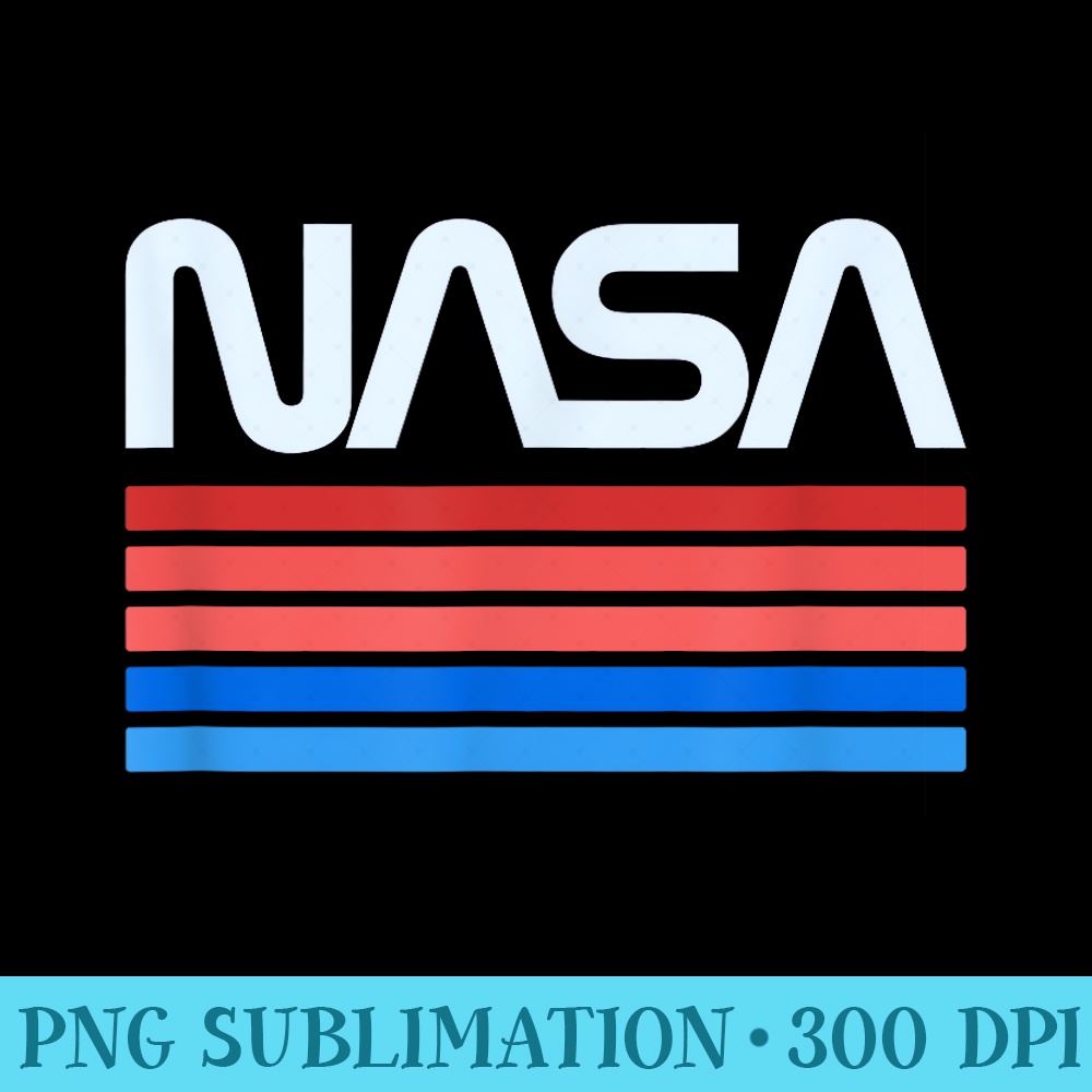 60s 70s Vintage Retro NASA Worm Logo Vintage NASA gift idea | Inspire ...