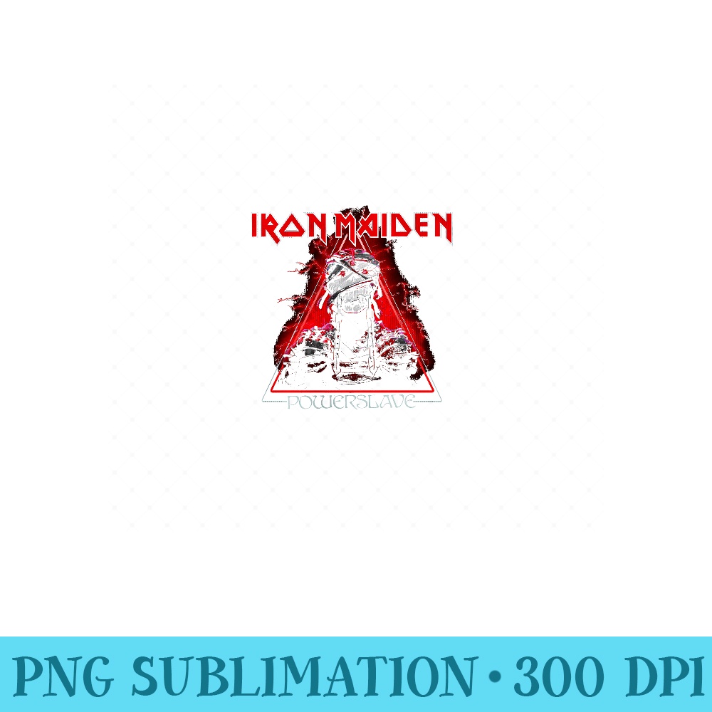 Iron Maiden - Mummy Triangle - PNG Prints | Inspire Uplift