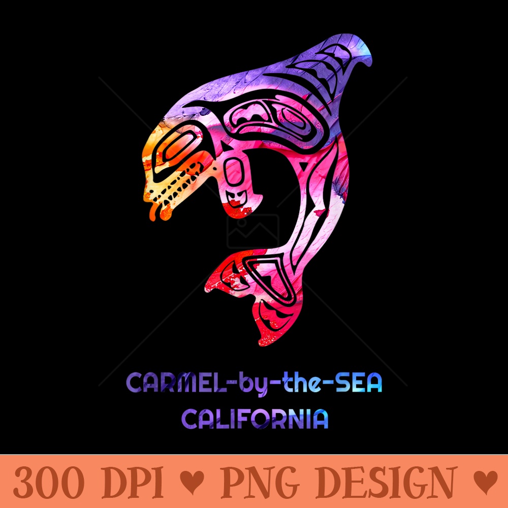CarmelbytheSea CA Orca Killer Whale Native American - Printa | Inspire ...