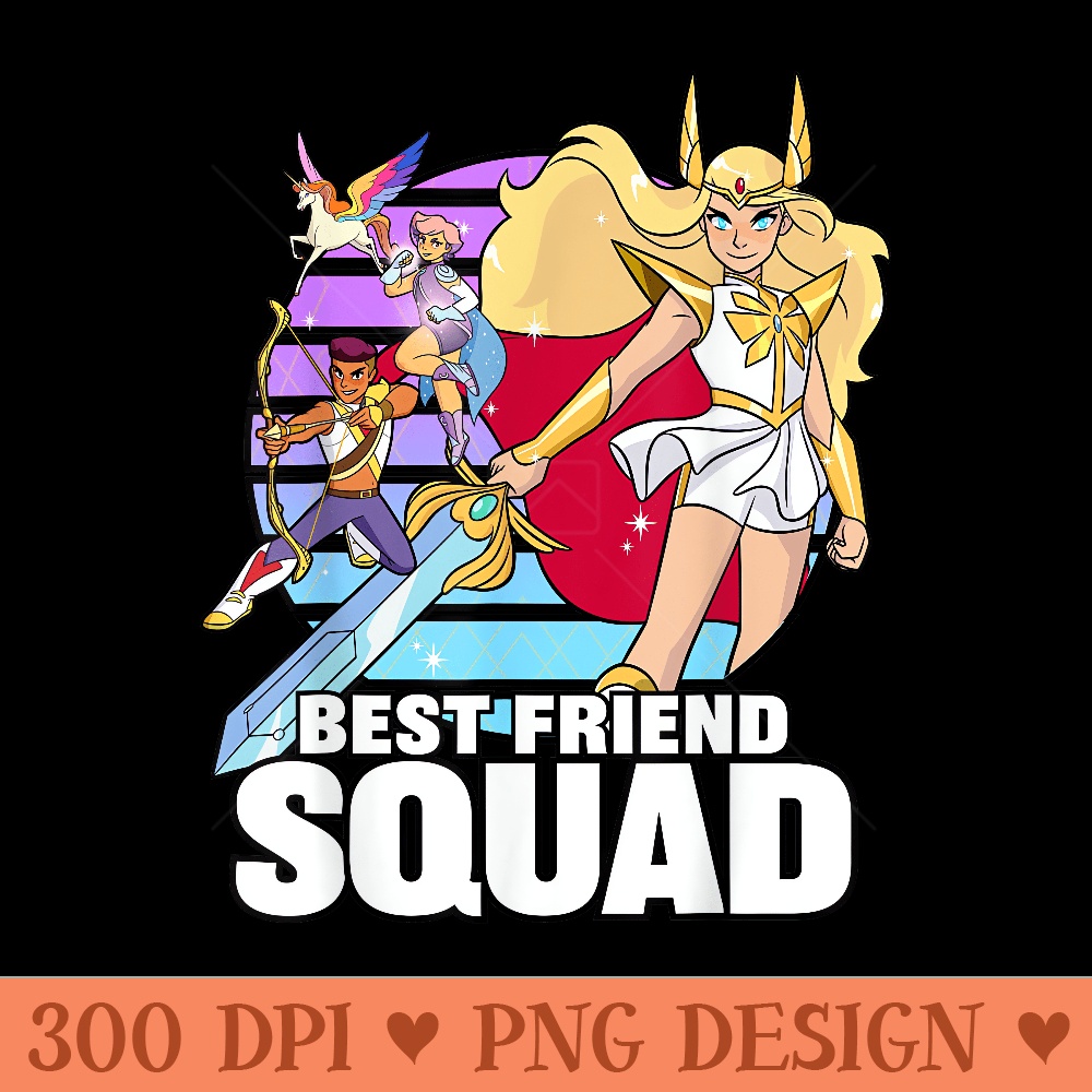 SheRa And The Princess of Power Best Friend Squad - PNG down | Inspire ...