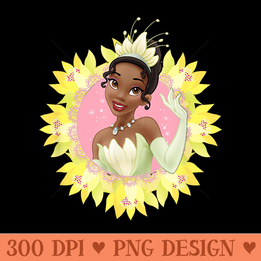 Disney The Princess And The Frog Tiana Sunflower Circle - PN | Inspire ...