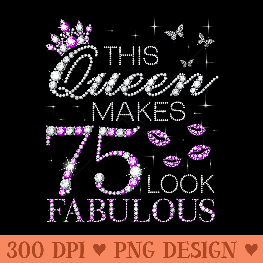 This Queen Makes 75 Look Fabulous 75th Birthday Purple Style | Inspire ...