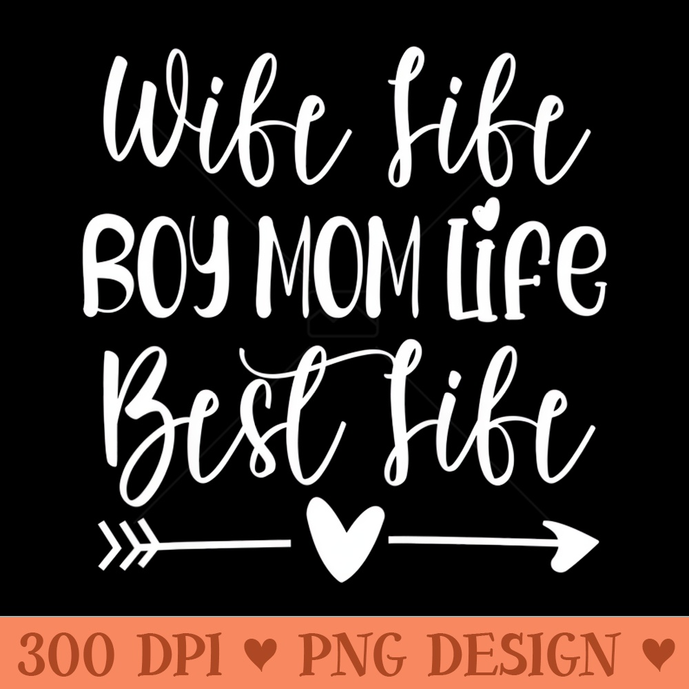 s Wife Life Mom Life Best Life T , Mama Moms Life Premium - | Inspire ...