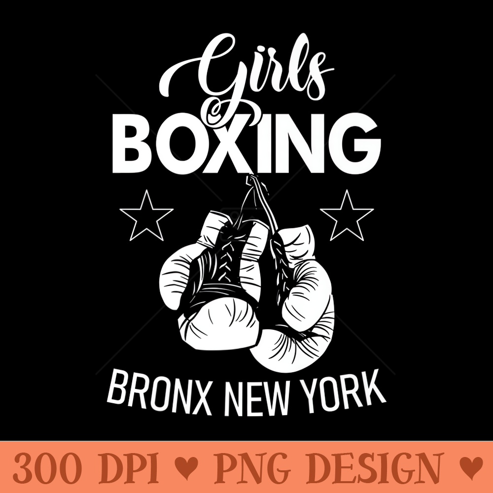 Girls Boxing Bronx New York Boxing Team Girl Boxer Premium - | Inspire ...