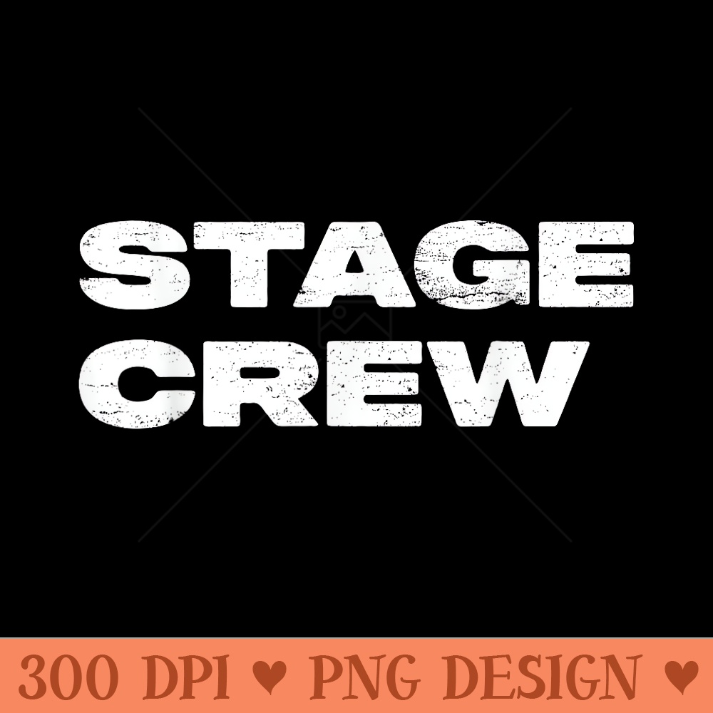 Stage Crew Theatre Drama - High Quality PNG files | Inspire Uplift