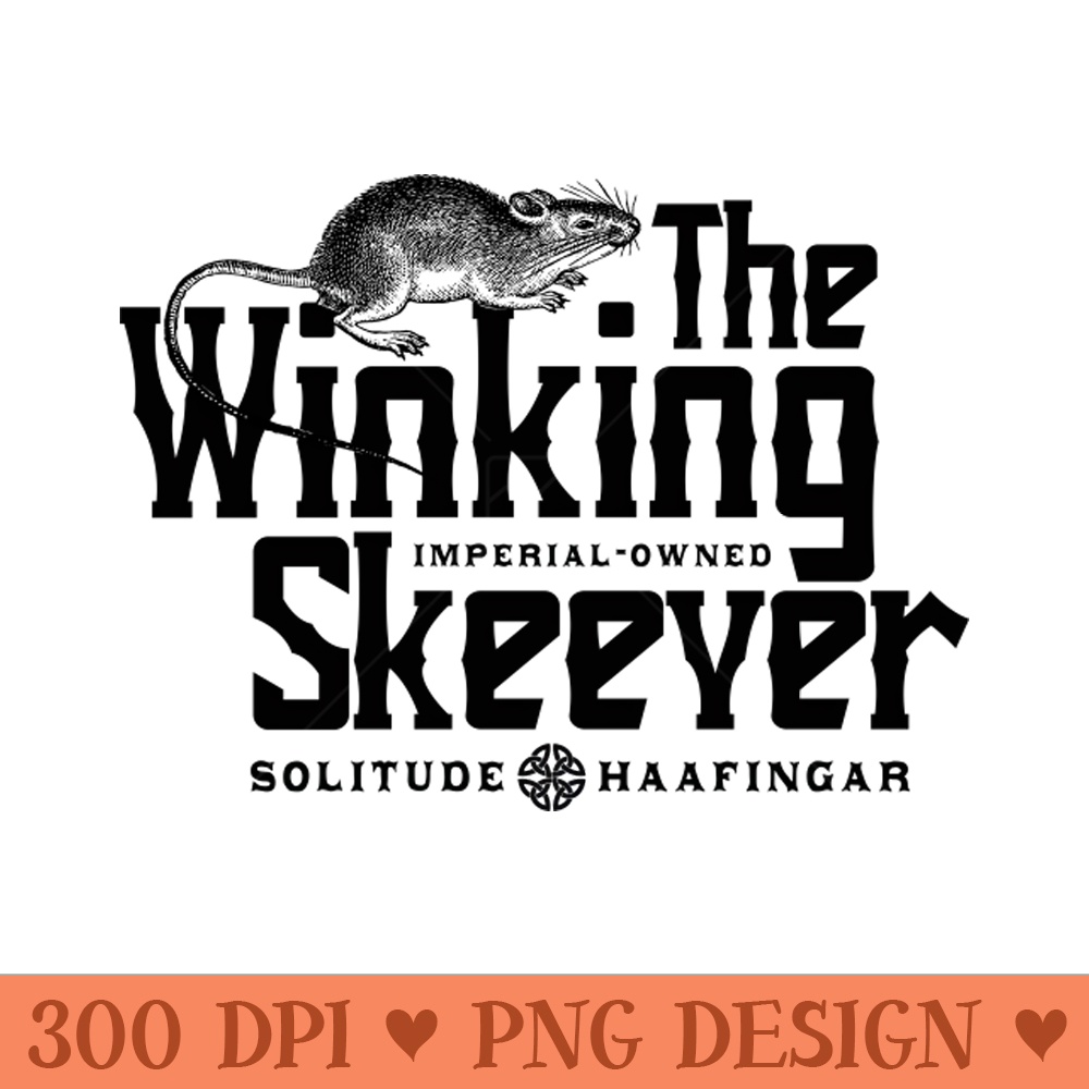 The Winking Skeever Tavern - PNG Clipart for Graphic Design | Inspire ...