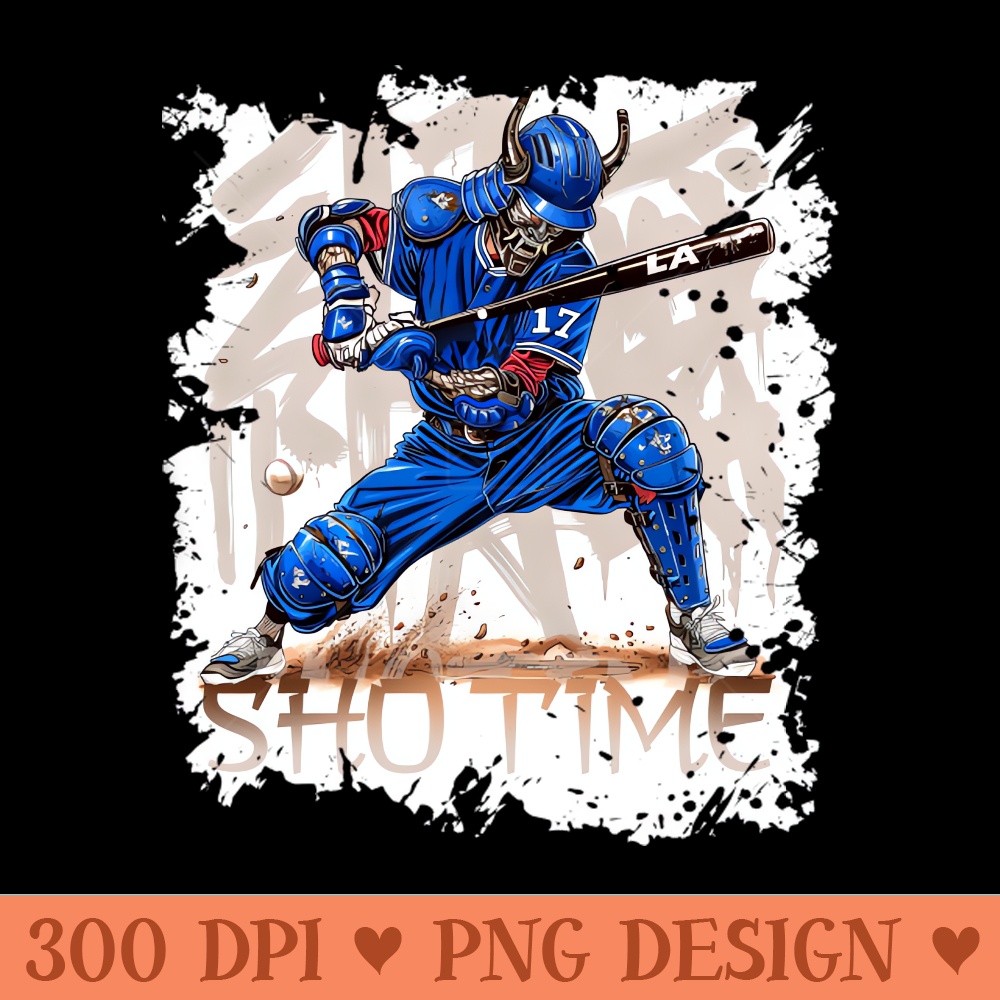 Shohei Ohtani ShoTime Los Angeles Dodgers Samurai 03 - Vecto | Inspire ...