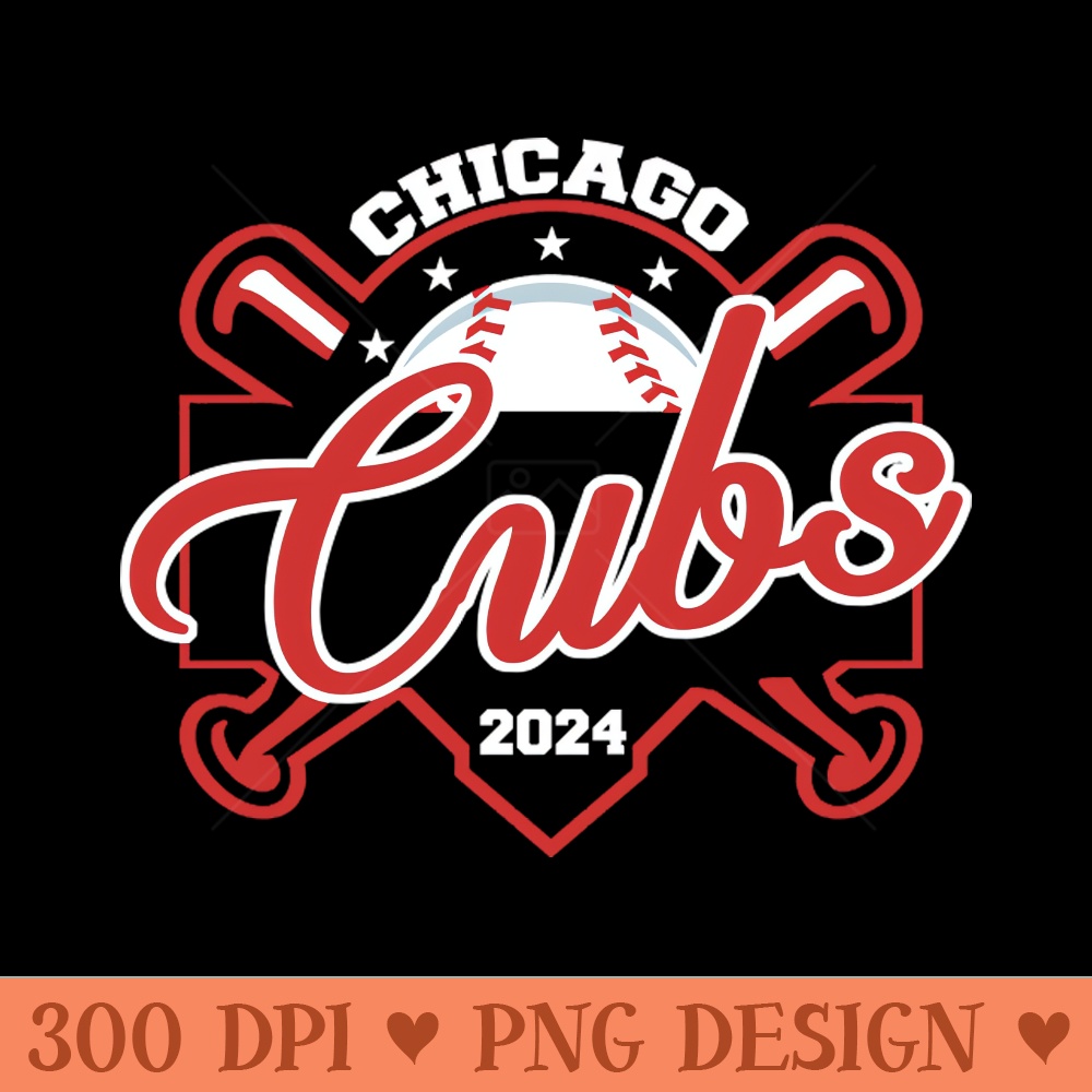 Cubs Baseball - PNG Templates | Inspire Uplift