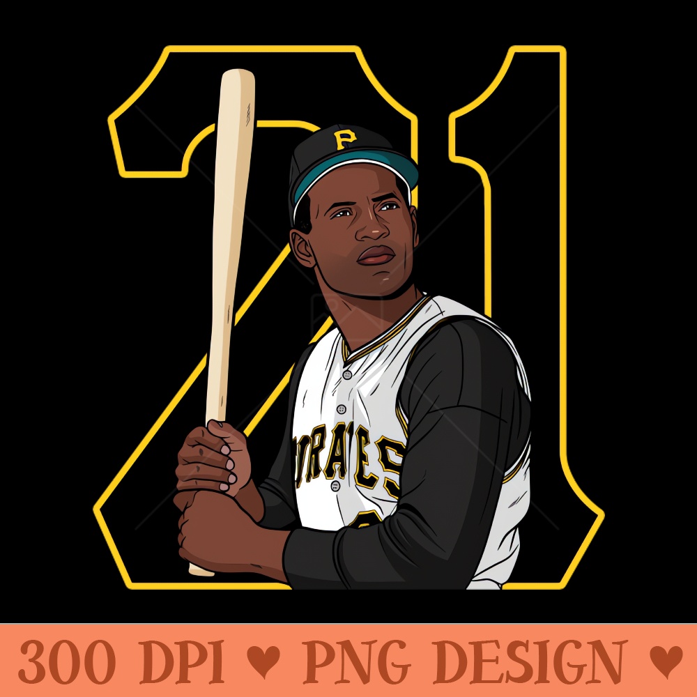 Roberto Clemente - Transparent PNG download | Inspire Uplift