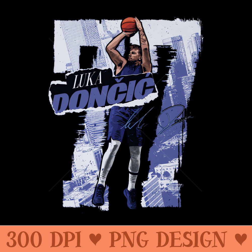 Luka Doncic Dallas R - Vector PNG download | Inspire Uplift