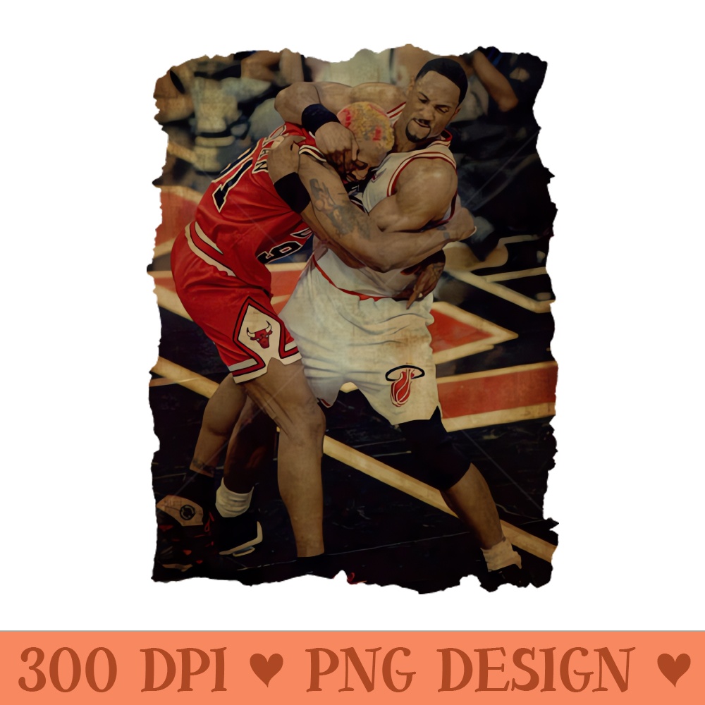 Dennis Rodman vs Alonzo Mourning - PNG Clipart | Inspire Uplift