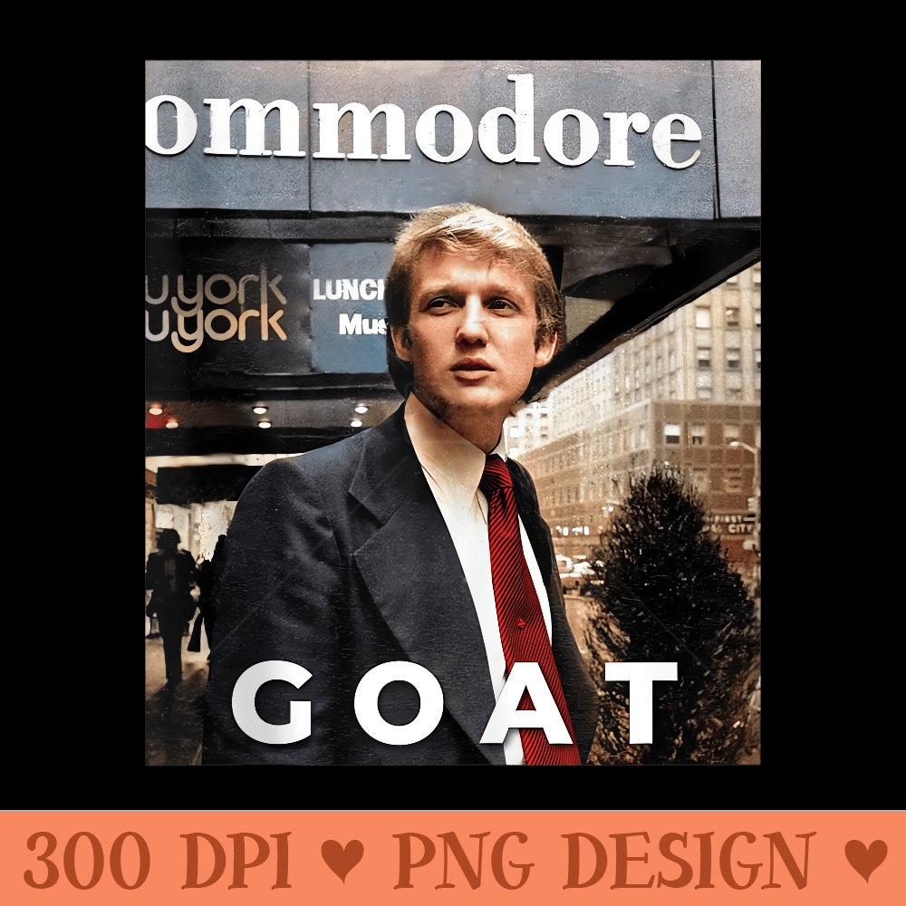 Young Donald Trump Goat Trump Support - Clipart PNG | Inspire Uplift
