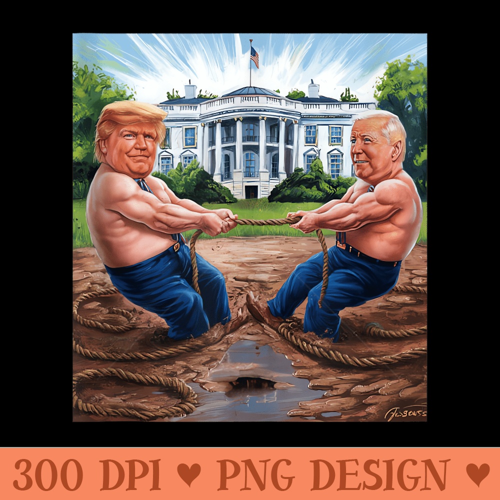 Trump and Biden Election - Ready To Print PNG Designs | Inspire Uplift