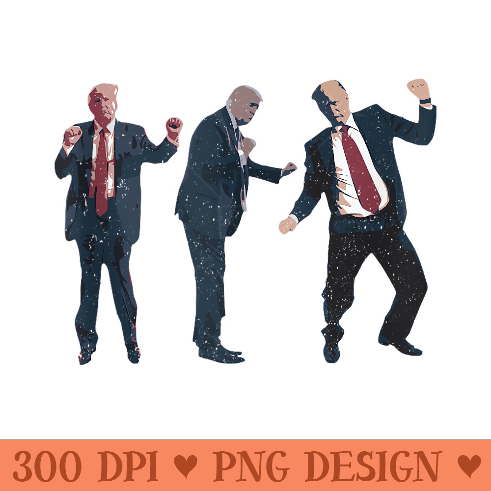 Dancing Trump Funny Trump Dance President Trump - PNG graphi | Inspire ...