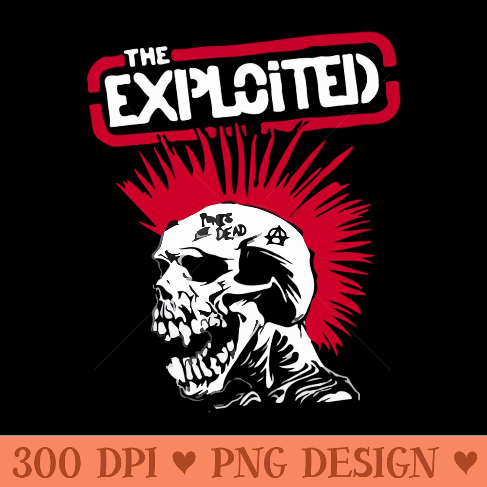The Exploited - PNG Design Files - Inspire Uplift