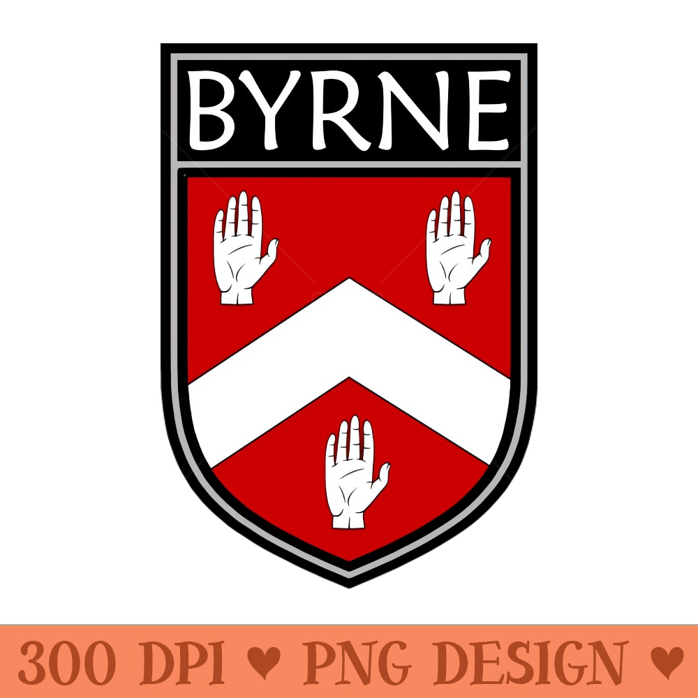 Irish Clan Crest Byrne - Beautiful PNG download | Inspire Uplift