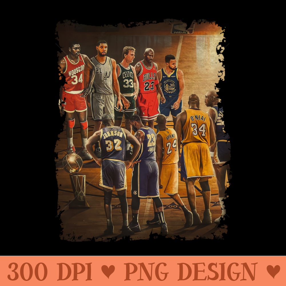 GOAT in Basketball - PNG design assets | Inspire Uplift