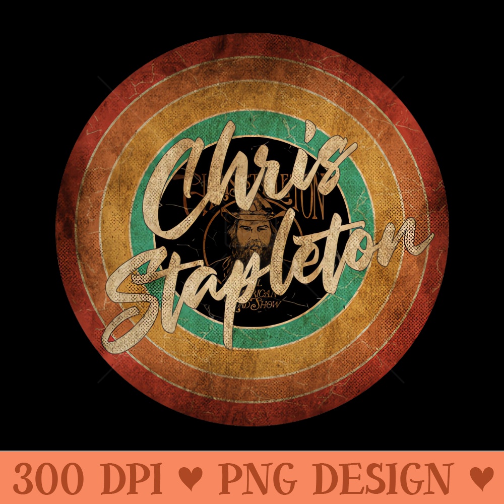 Chris Stapleton - Printable PNG Graphics - Inspire Uplift