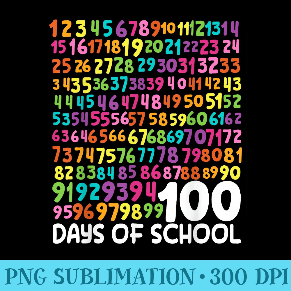 100th Day of School Teacher 100 Days Math Numbers - Shirt Il | Inspire ...