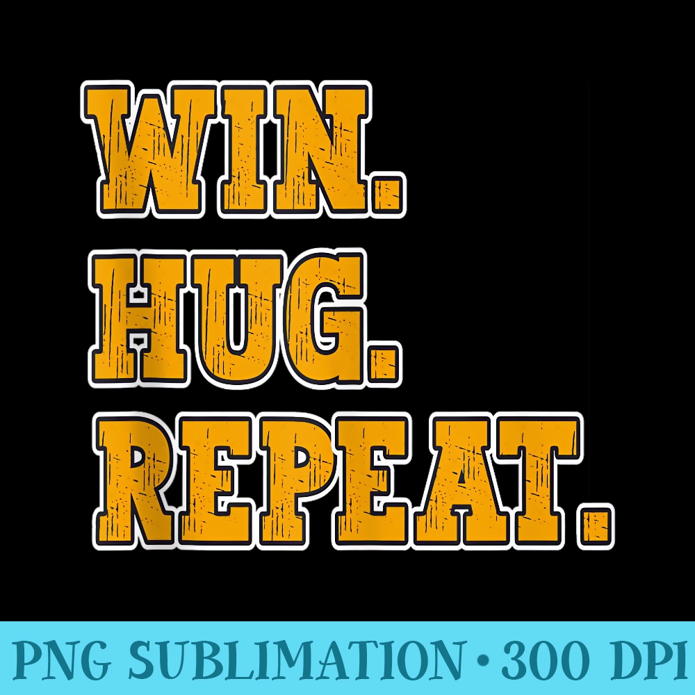 Win Hug Repeat - Download Transparent PNG Images | Inspire Uplift