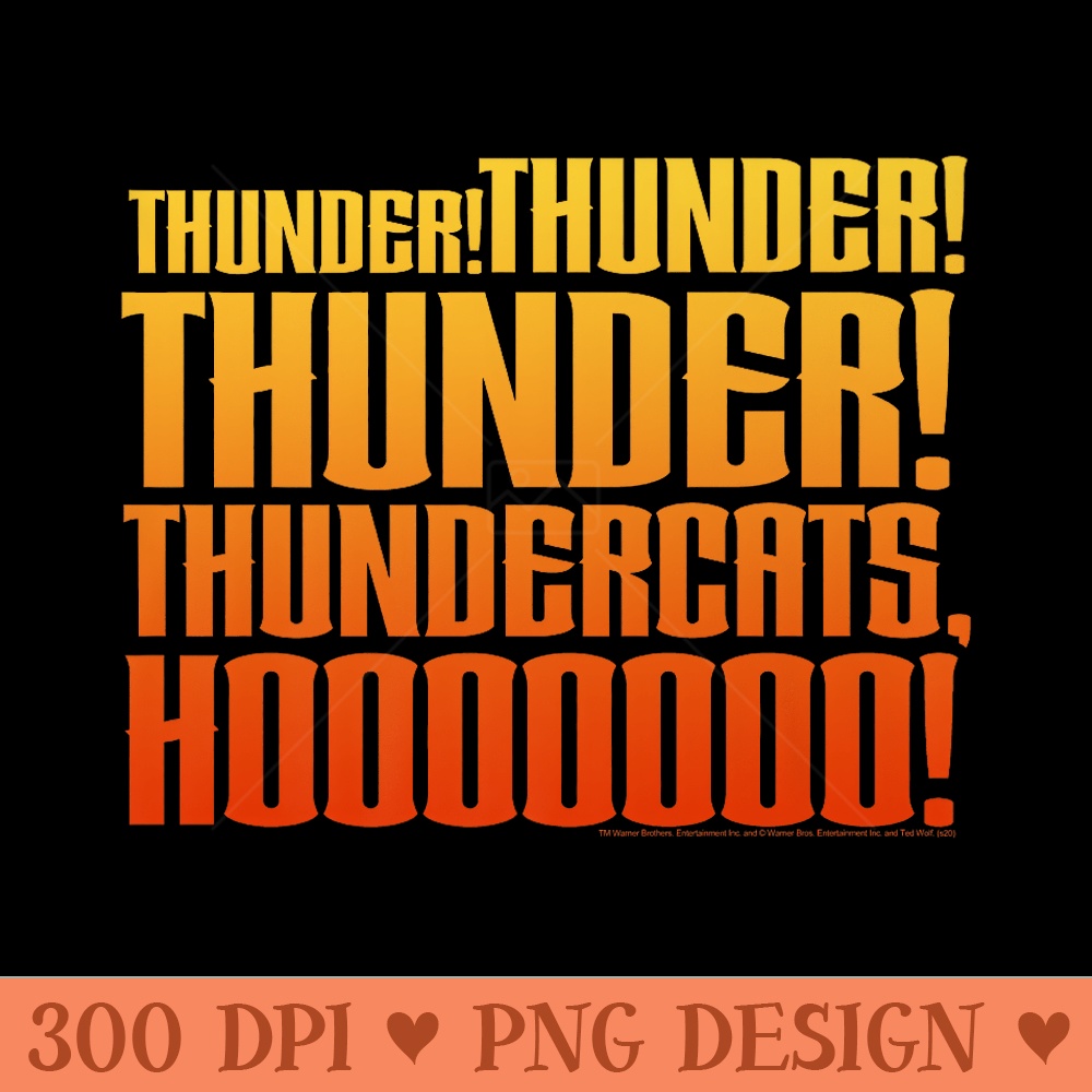 ThunderCats Thunder Thunder ThunderCats Hooooooo Premium - P | Inspire ...