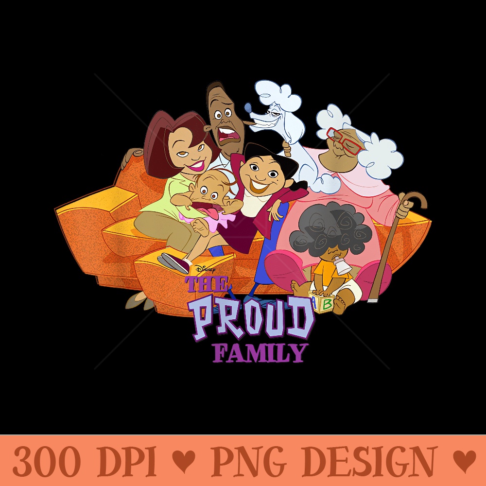 Disney Channel The Proud Family Characters - High Quality PN | Inspire ...
