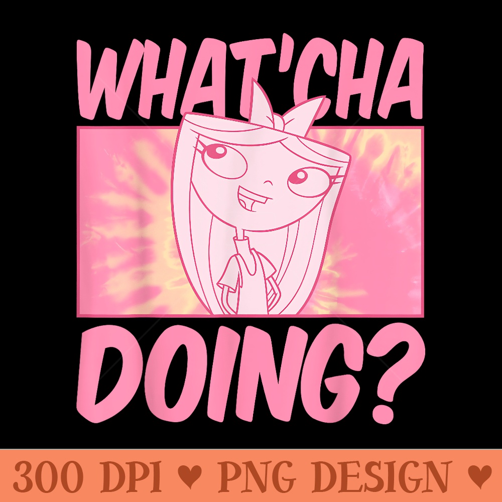 Disney Phineas And Ferb Whatcha Doing - High Resolution PNG - Inspire ...