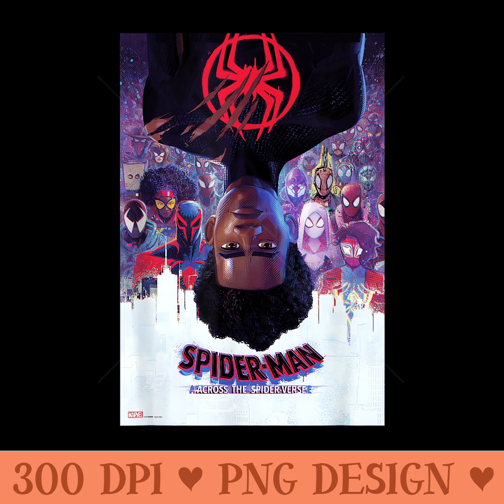 Marvel SpiderMan Across the SpiderVerse Theatrical Poster - | Inspire ...