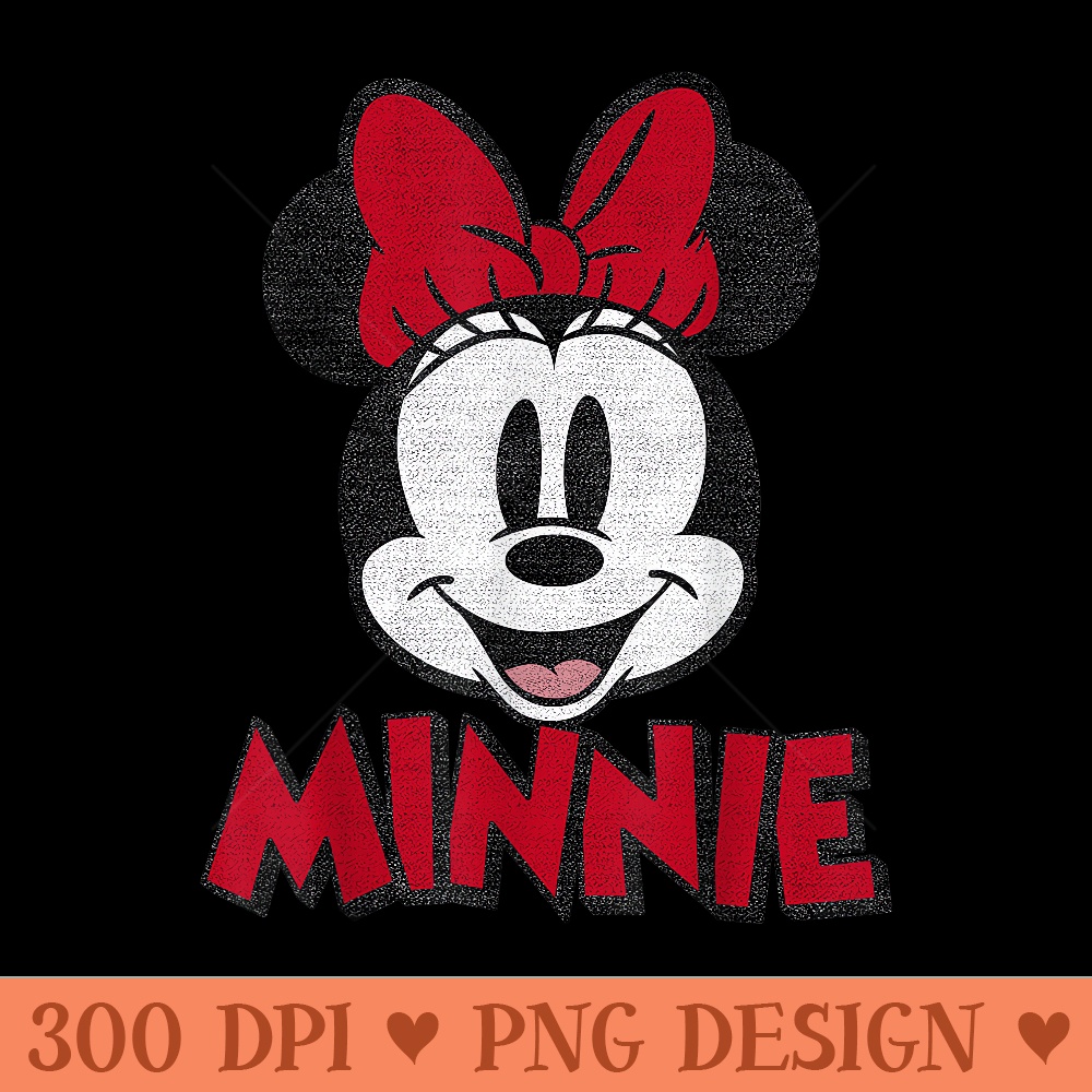 Disney Mickey And Friends Minnie Mouse Classic Portrait Shor | Inspire ...