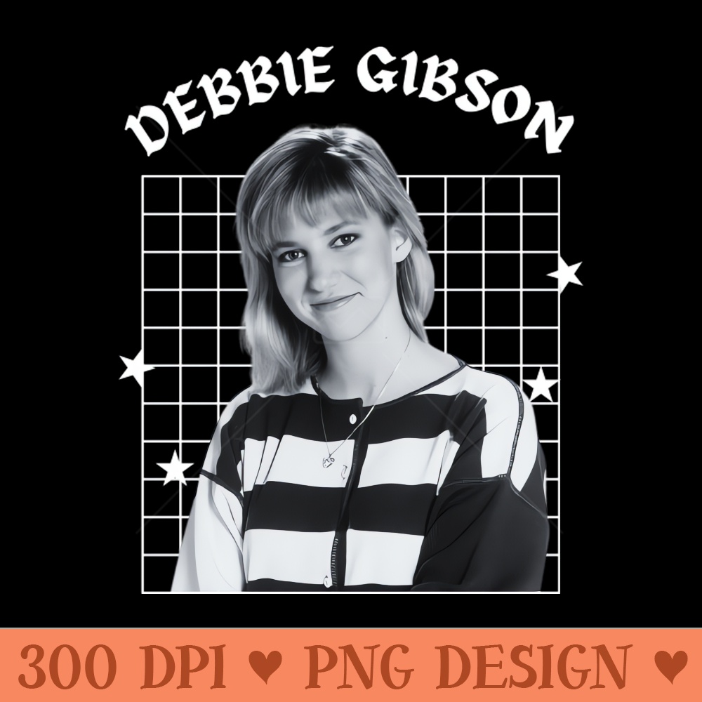 debbie gibson aesthetic - PNG Design Resource | Inspire Uplift