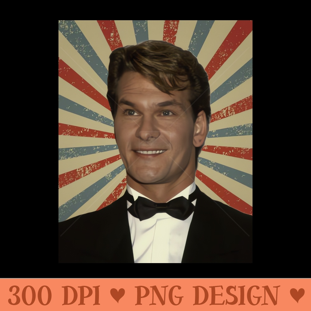 Patrick Swayze - High Resolution PNG Resource | Inspire Uplift