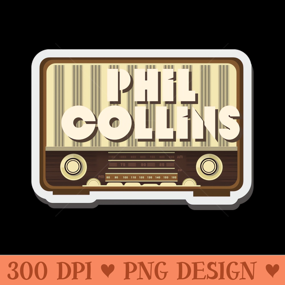 Phil Collins - PNG Design Resource | Inspire Uplift