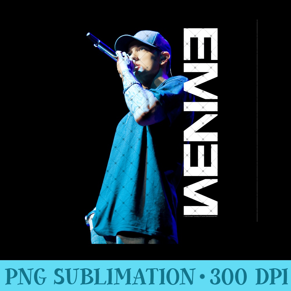 Eminem Hip Hop Rap Music Mic Pose by Rock Off - PNG Download | Inspire ...