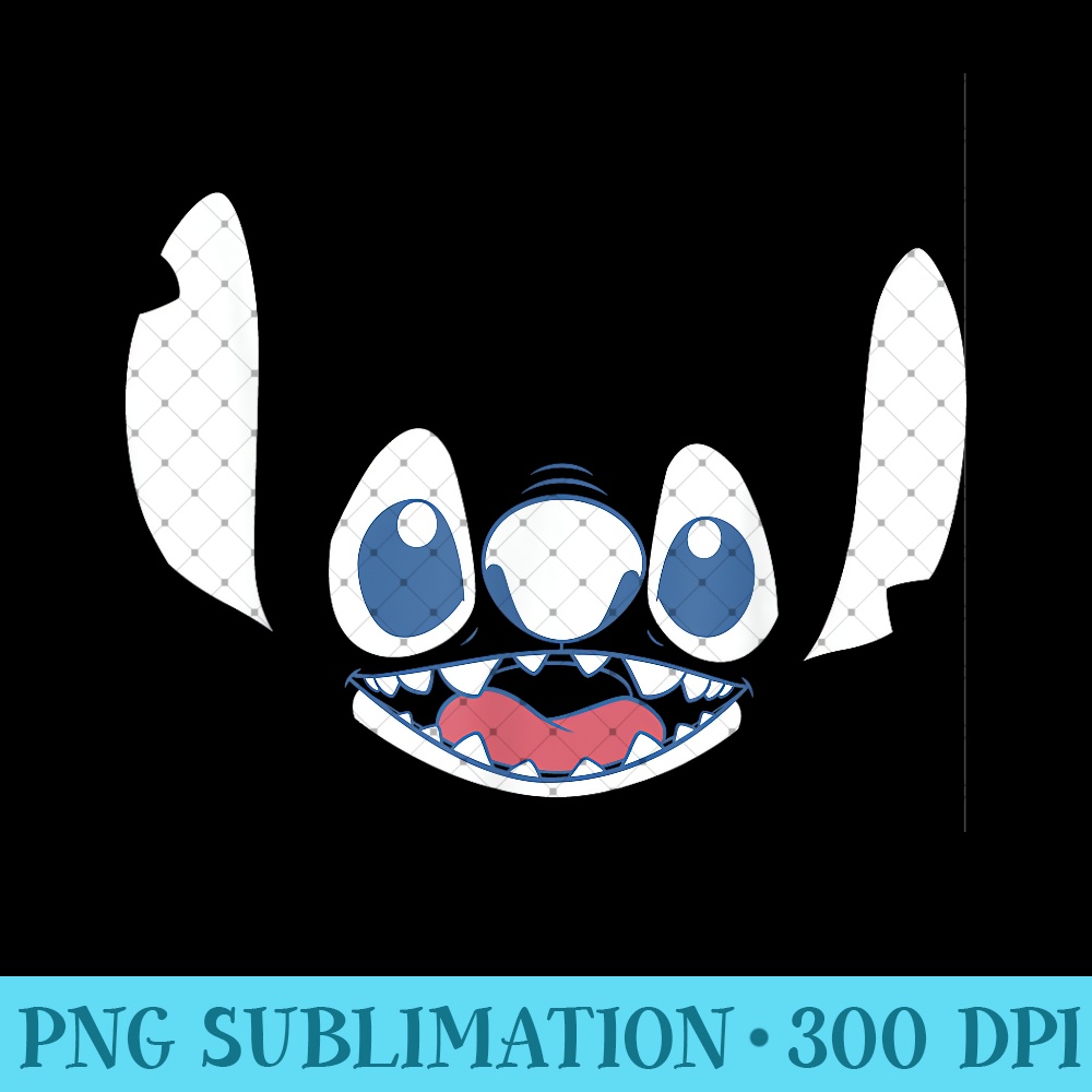 Disney Lilo and Stitch Cute Face - PNG Clipart | Inspire Uplift