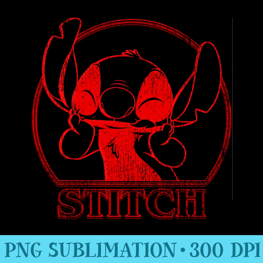 Disney Lilo & Stitch Stranger Stitch - Unique Sublimation pa | Inspire ...