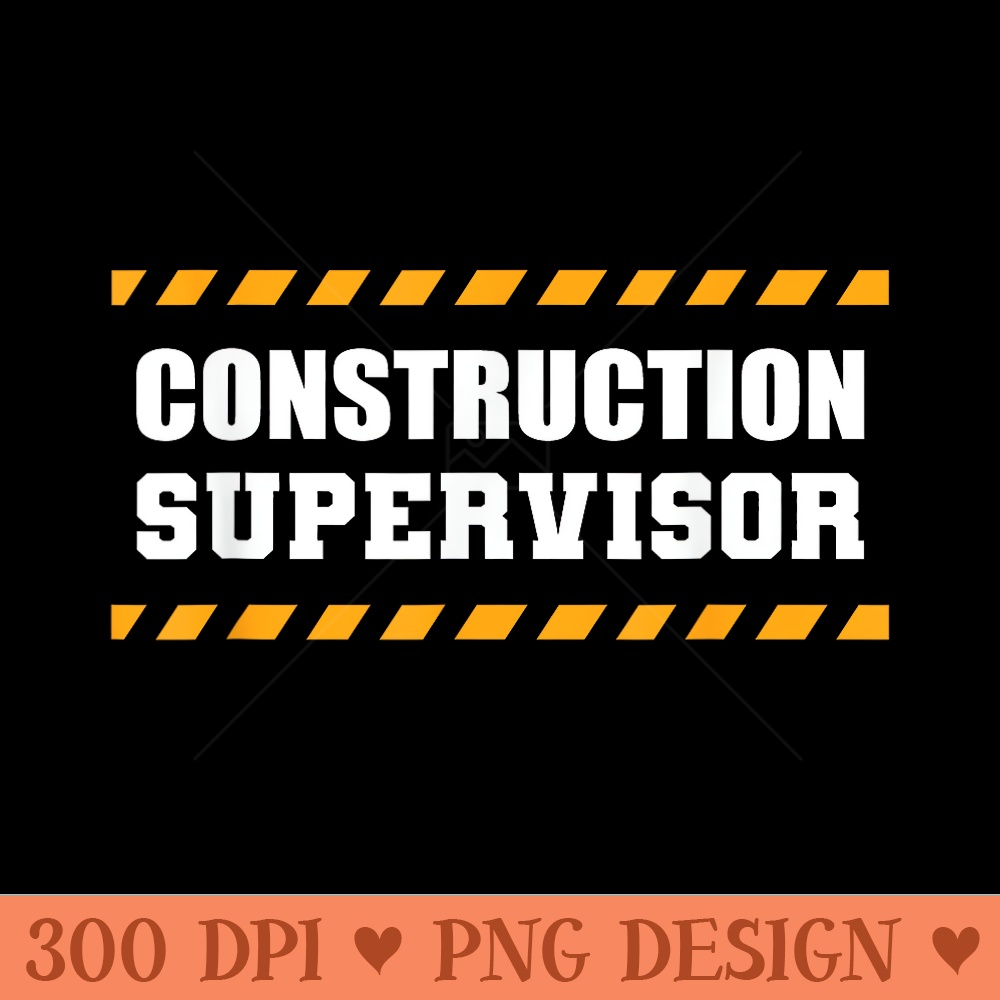 Construction Supervisor Construction Worker - Printable PNG | Inspire ...