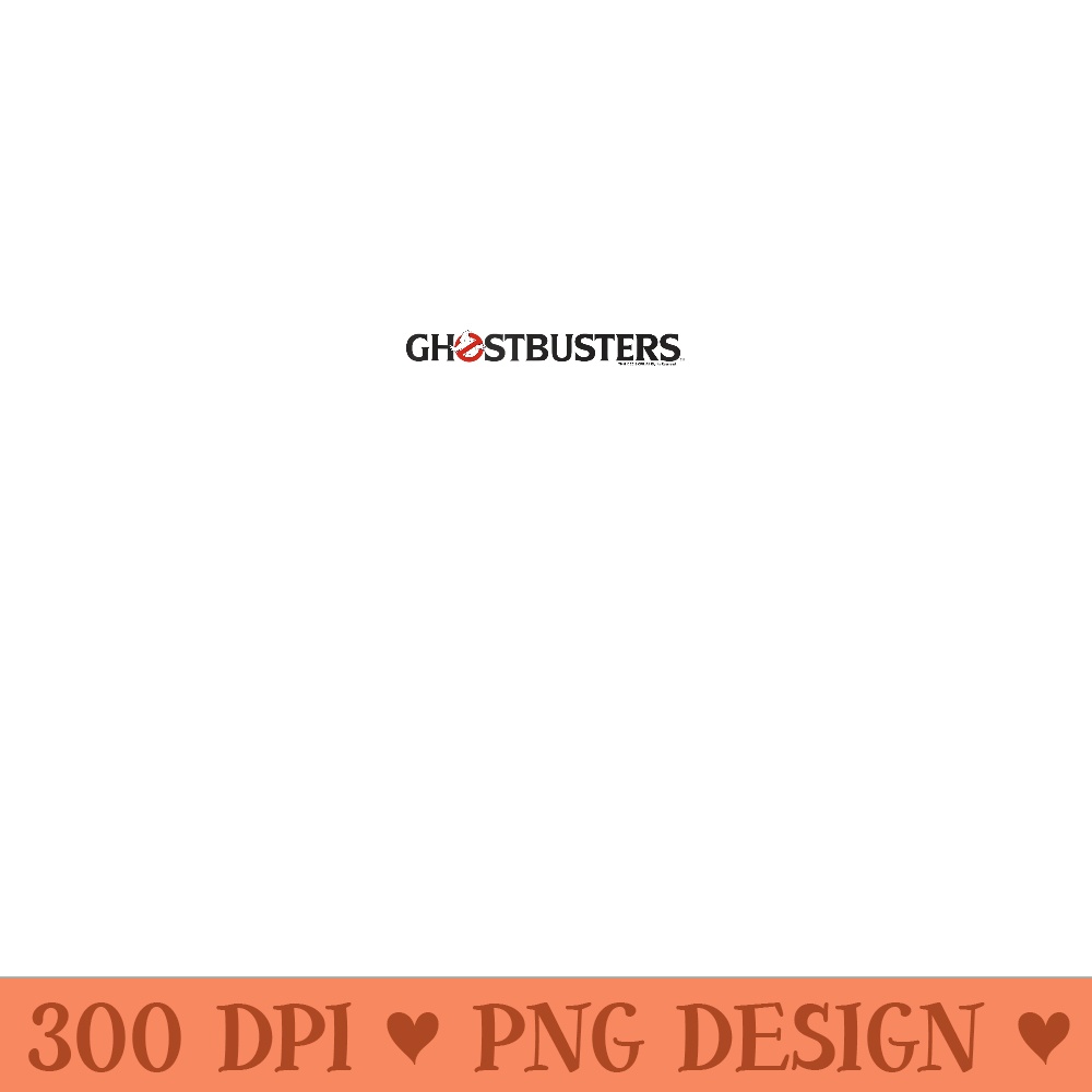 Ghostbusters Simple Text Logo - High Resolution PNG Designs | Inspire ...