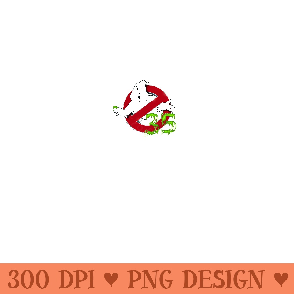 Ghostbusters 35th Logo On Lights - Ready To Print PNG Design | Inspire ...