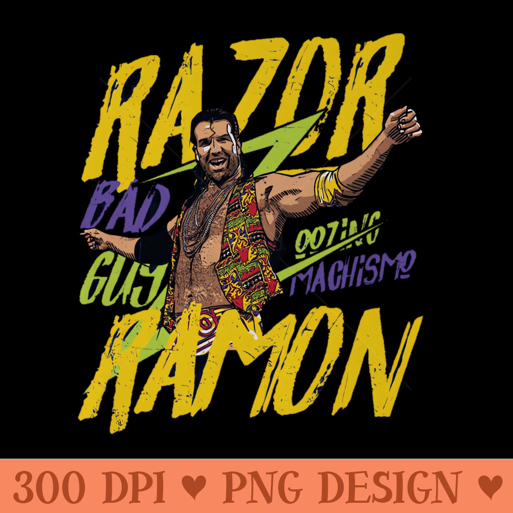 Razor Ramon Bad Guy - PNG Download - Inspire Uplift