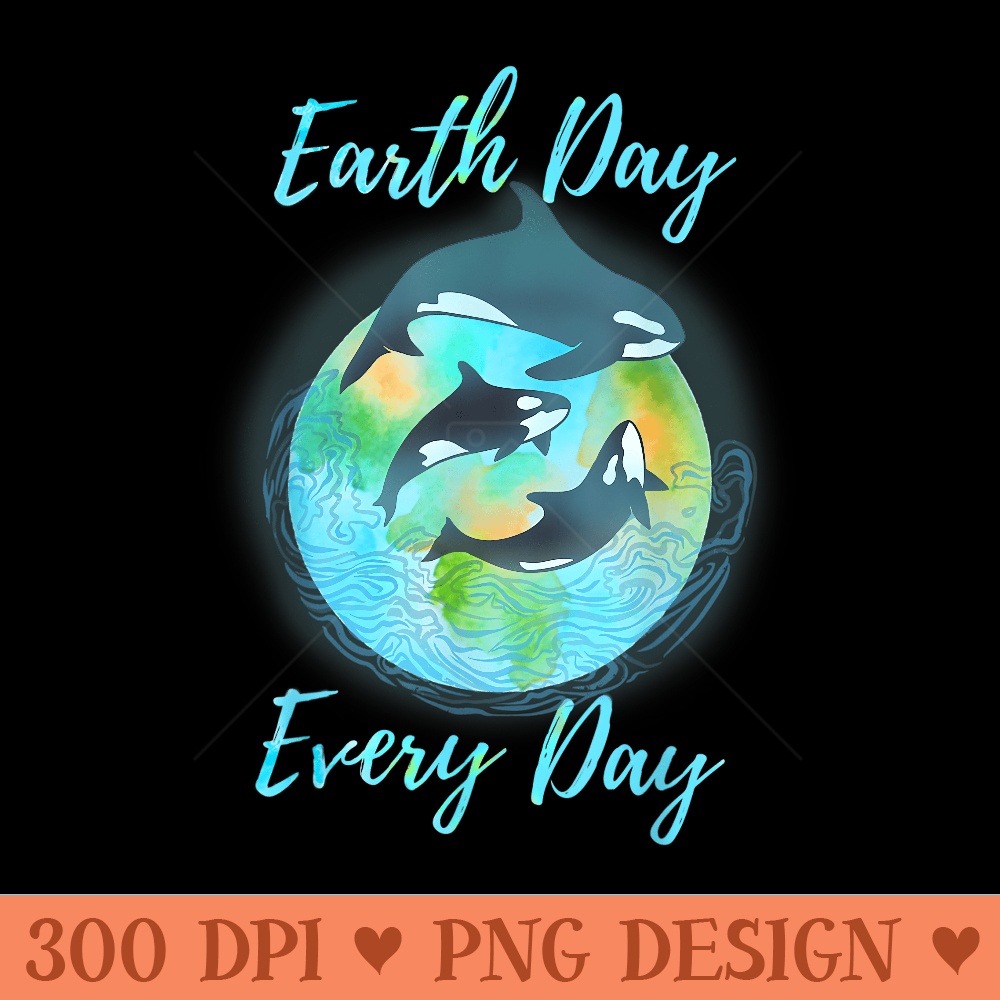 Earth Day 2022 World Planet Environmental Orca Killer Whale | Inspire ...