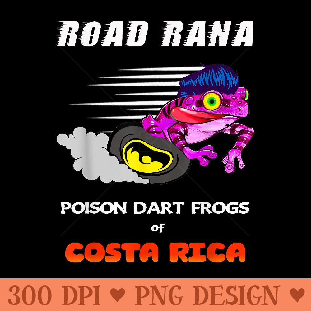 Road Rana Frog Runner Poison Dart Frog Costa Rica Pompadour | Inspire ...