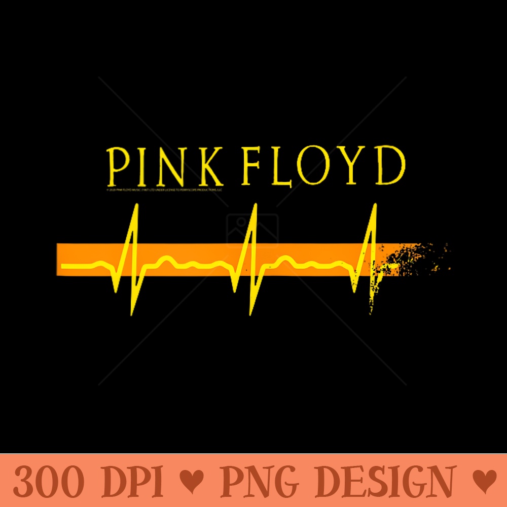 Pink Floyd Heart Beat - PNG Download | Inspire Uplift