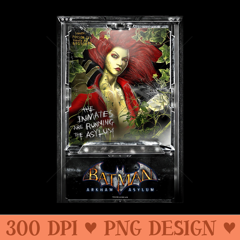 Batman Arkham Asylum Poison Ivy - Free PNG download | Inspire Uplift