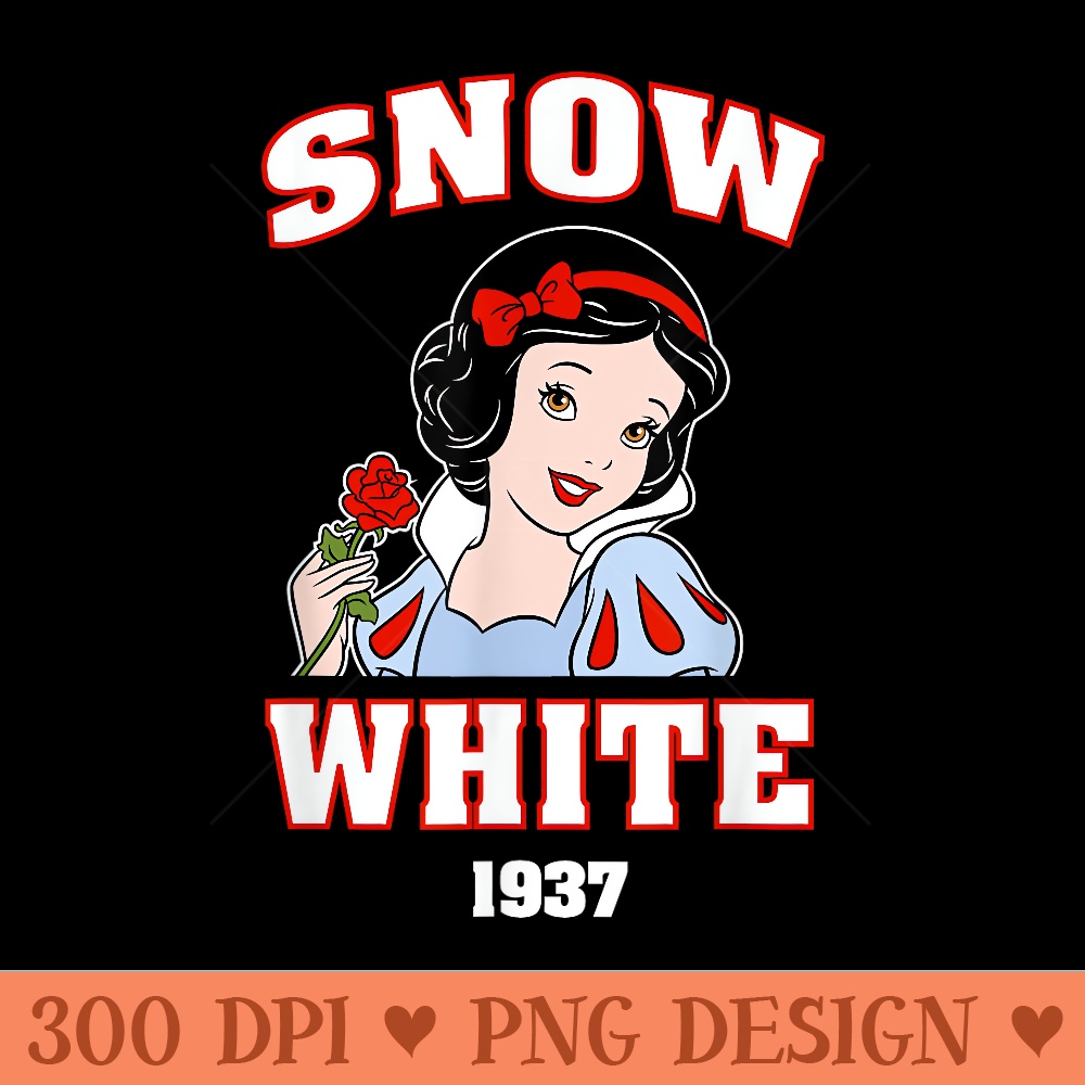 Disney Princess Snow White 1937 Collegiate - PNG Clipart for - Inspire ...