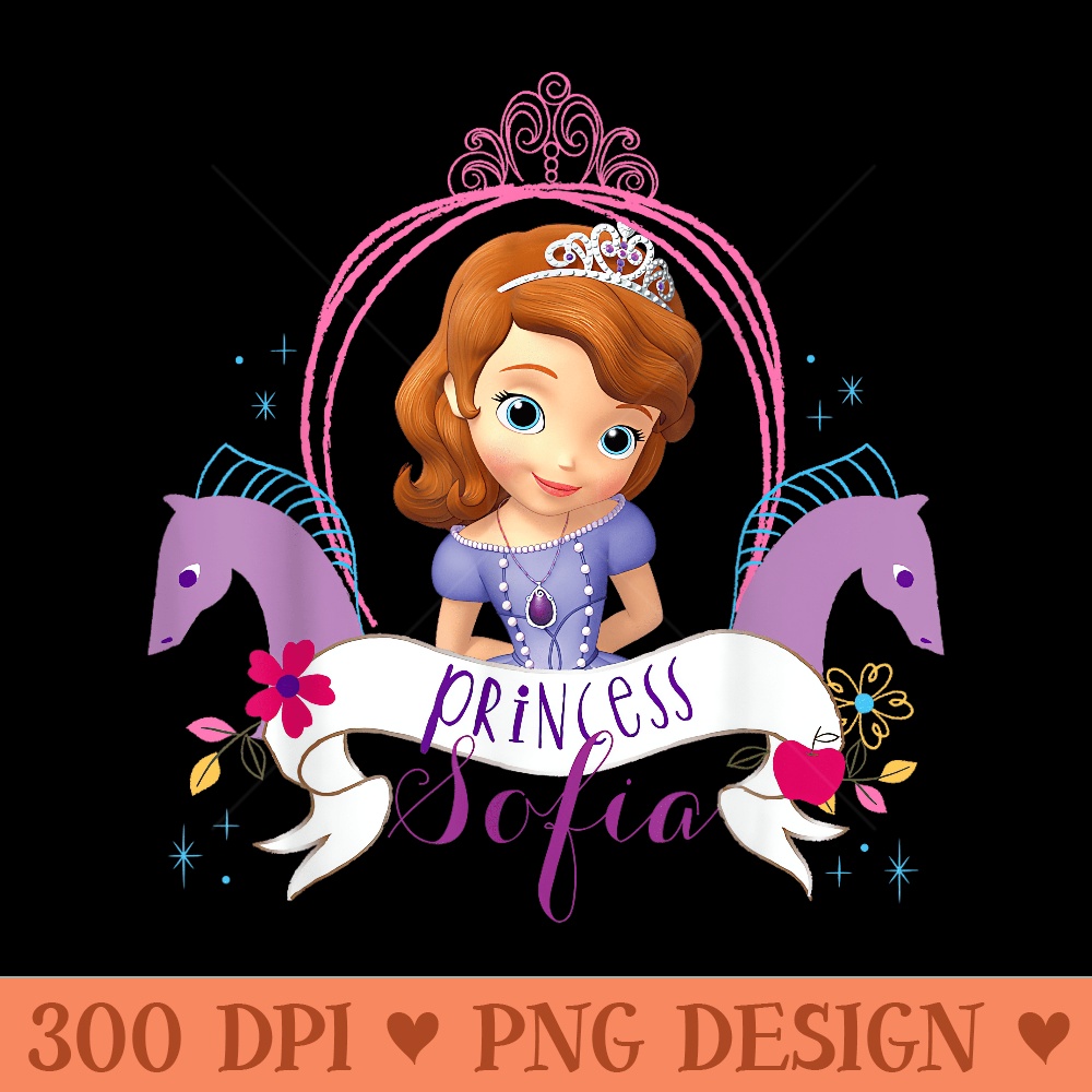 Sofia The First Embroidery Design | Inspire Uplift