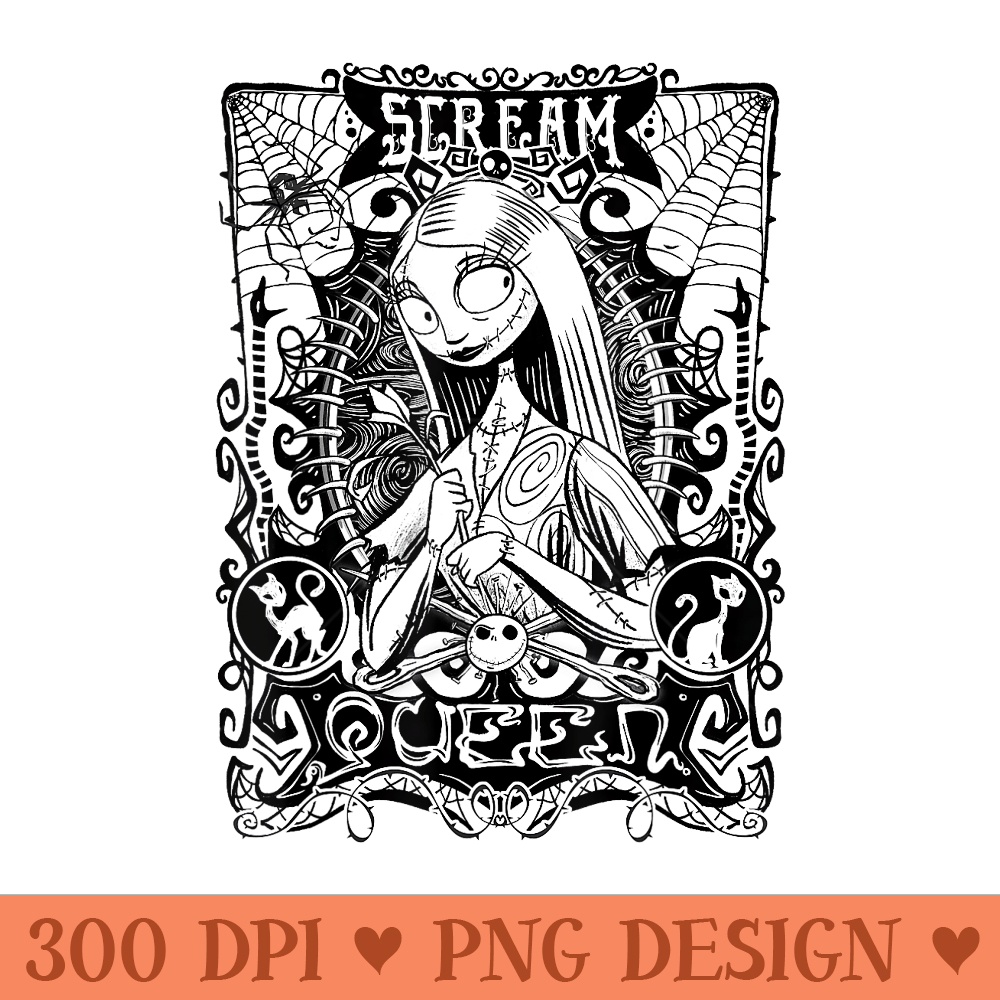 Disney The Nightmare Before Christmas Sally Scream Queen - V | Inspire ...