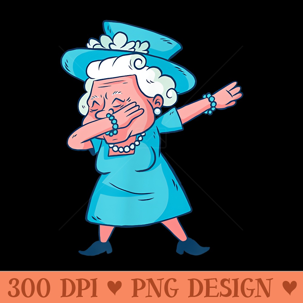 Queen Elizabeth II Dabs Dab Funny Meme Dabbing Hat - PNG cli | Inspire ...