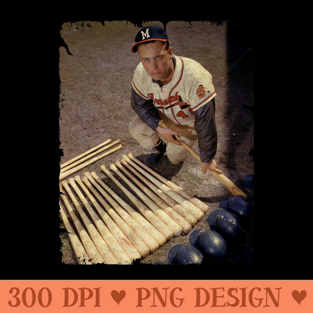 Eddie Mathews Game 4 of The 1957 World Series - High Resolut | Inspire ...